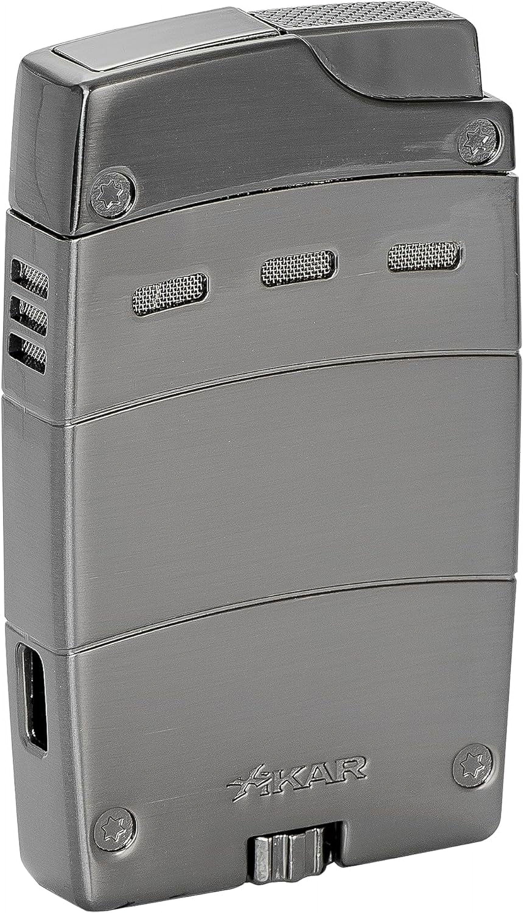 Xikar Ultra Magnetic Lighter, Single Jet Flame, Metal Body, Magnetic ...