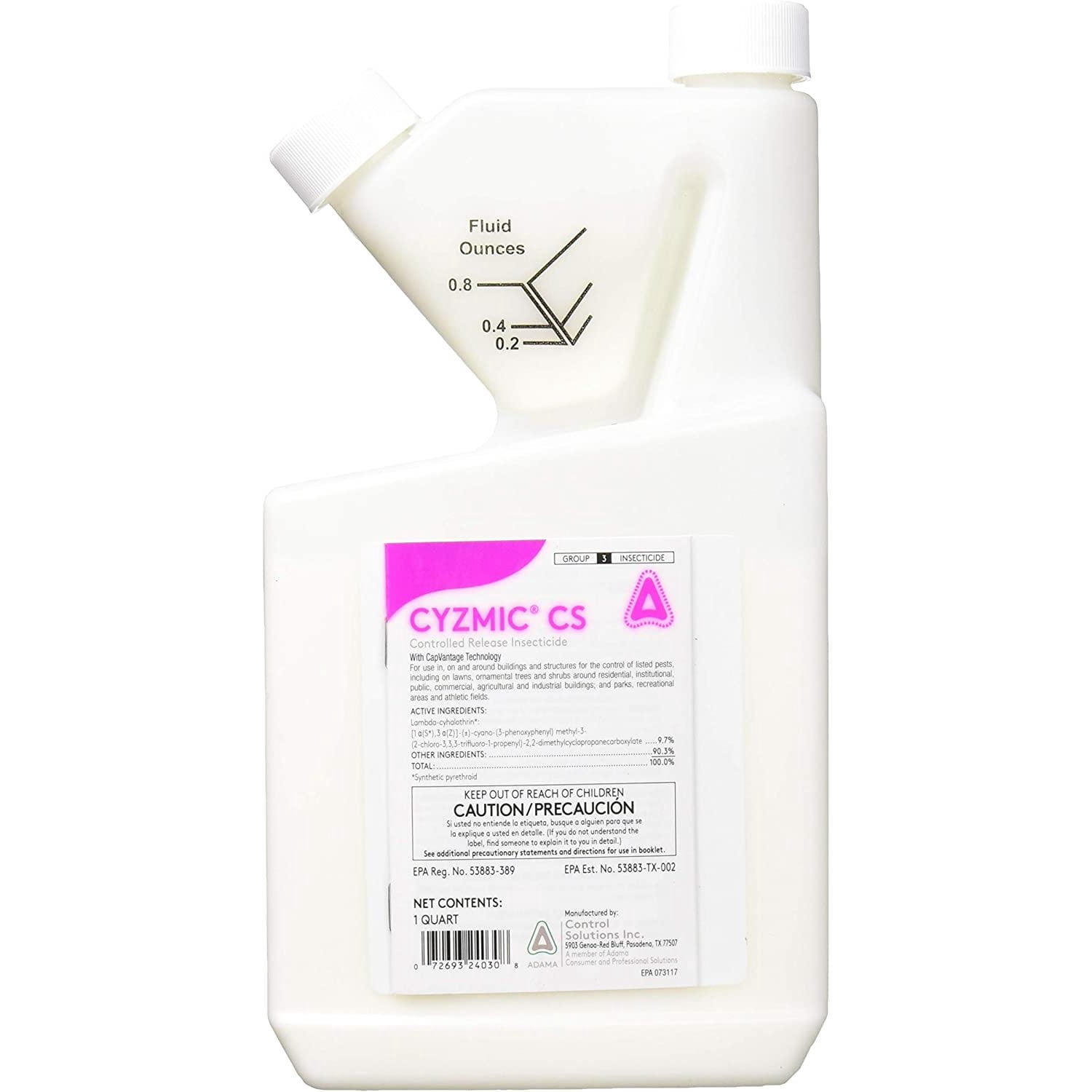 Xike Cyzmic CS Controlled Release Insecticide 1qt - Walmart.com
