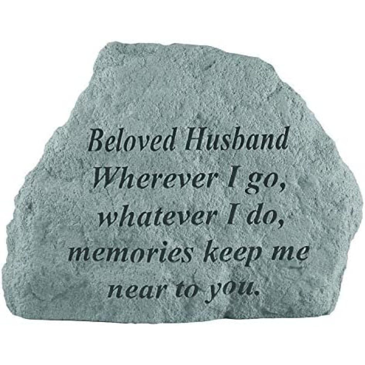 Xike- Inc. 16920 Beloved Husband Wherever I Go-Whatever I Do - Memorial ...