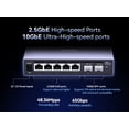 XikeStor lightly managed Ethernet switch SKS3200-5E2X, 5 100/1000/2500M ...