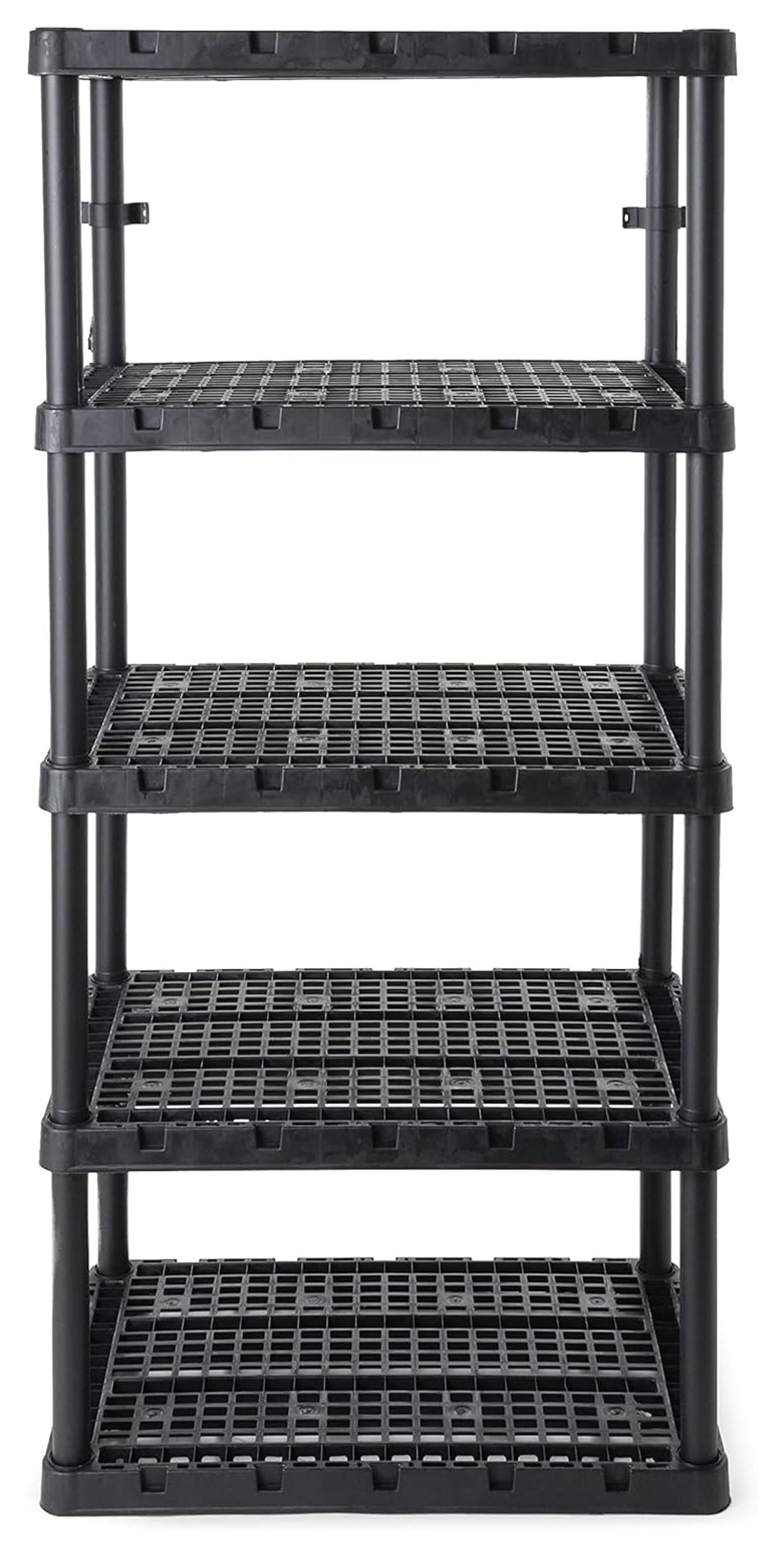 XilhXLy 5 Shelf Knect-A-Shelf Ventilated Extra Heavy Duty Storage Unit ...