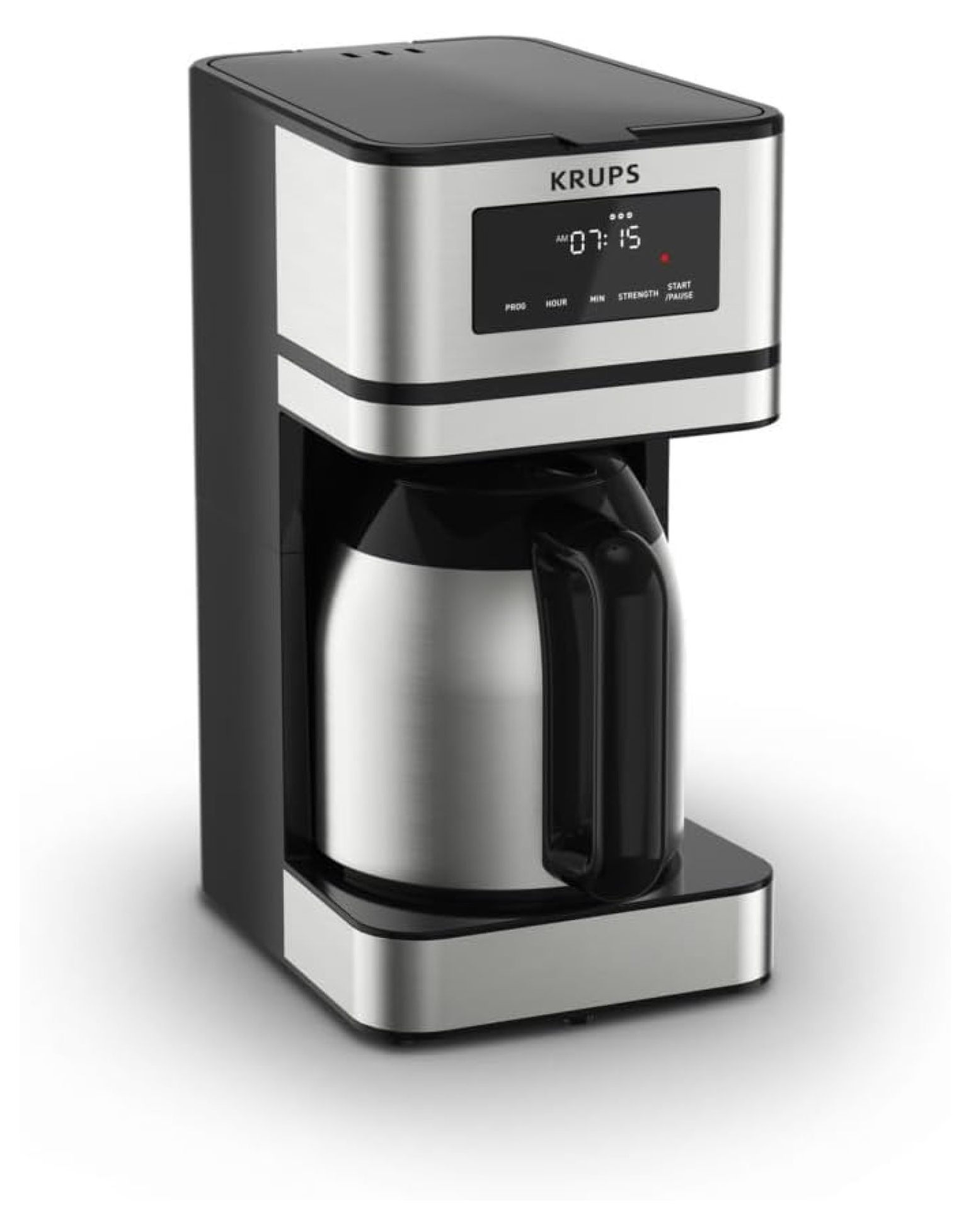 XilhXLy Simply Brew Stainless Steel and Thermal Carafe Drip Coffee ...