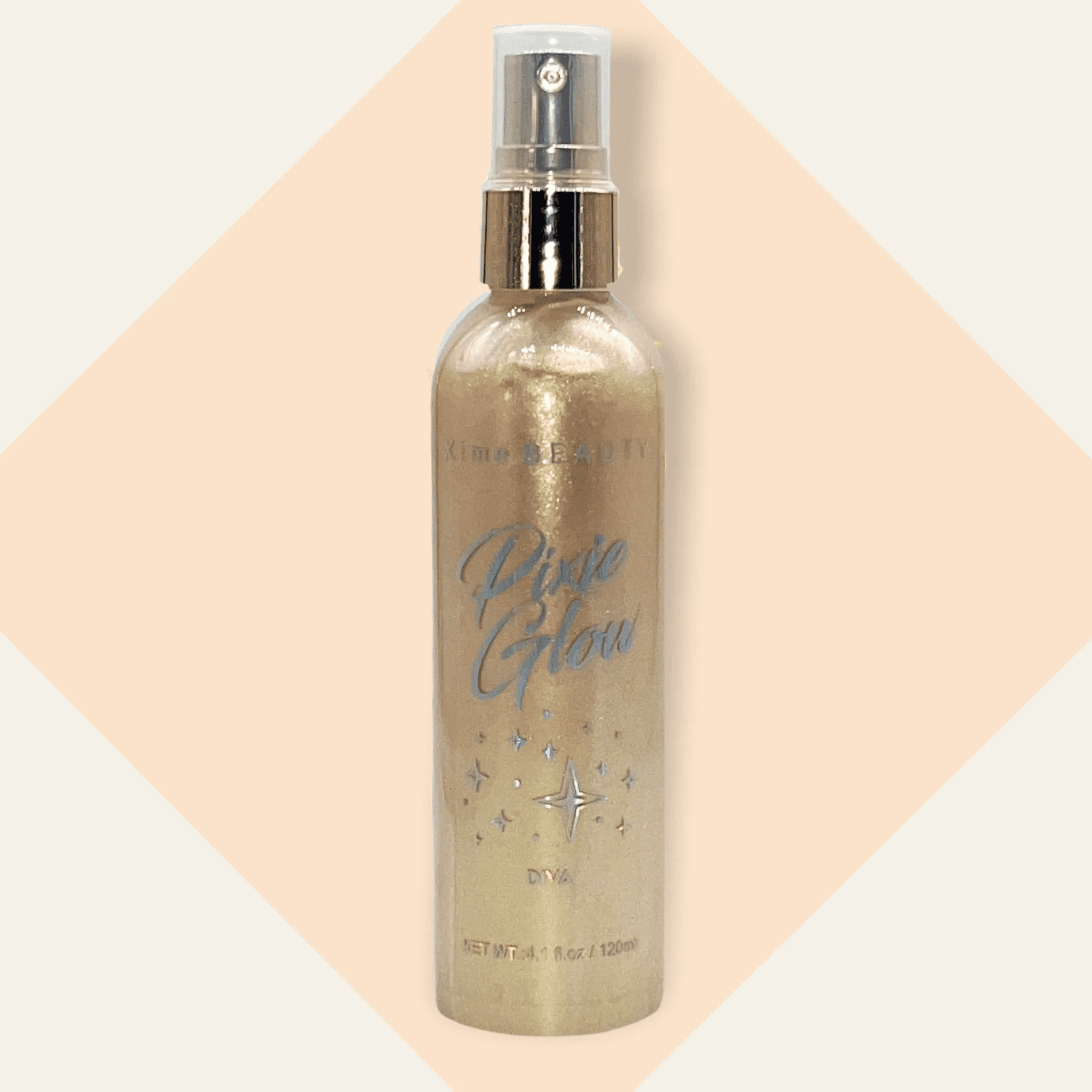 Xime Beauty Pixie Gold Glitter Glow Body Spray (Diva) - Walmart.com