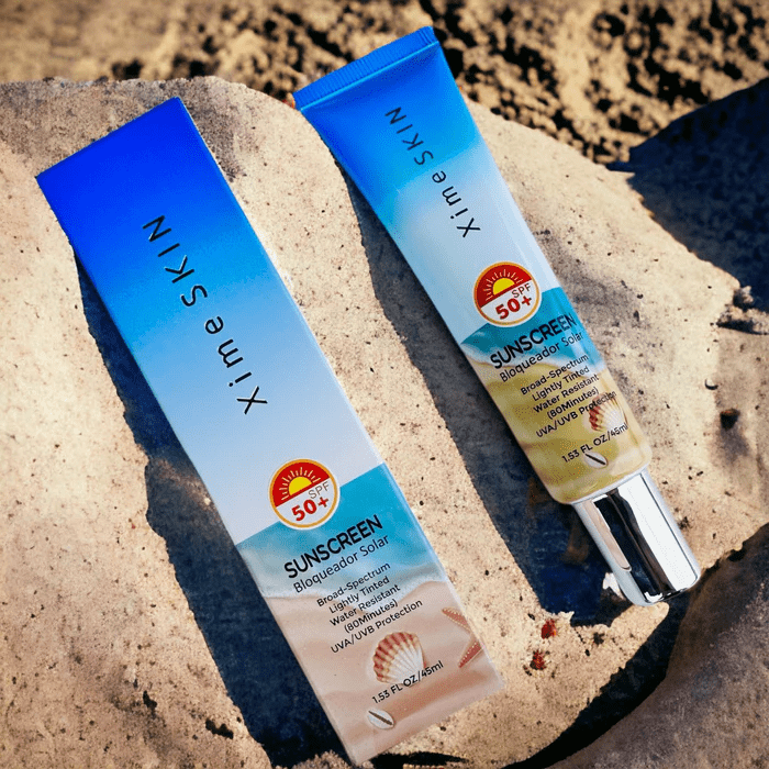 Xime Skin Broad Spectrum Tinted Lightweight Sunscreen SPF50+ (White ...