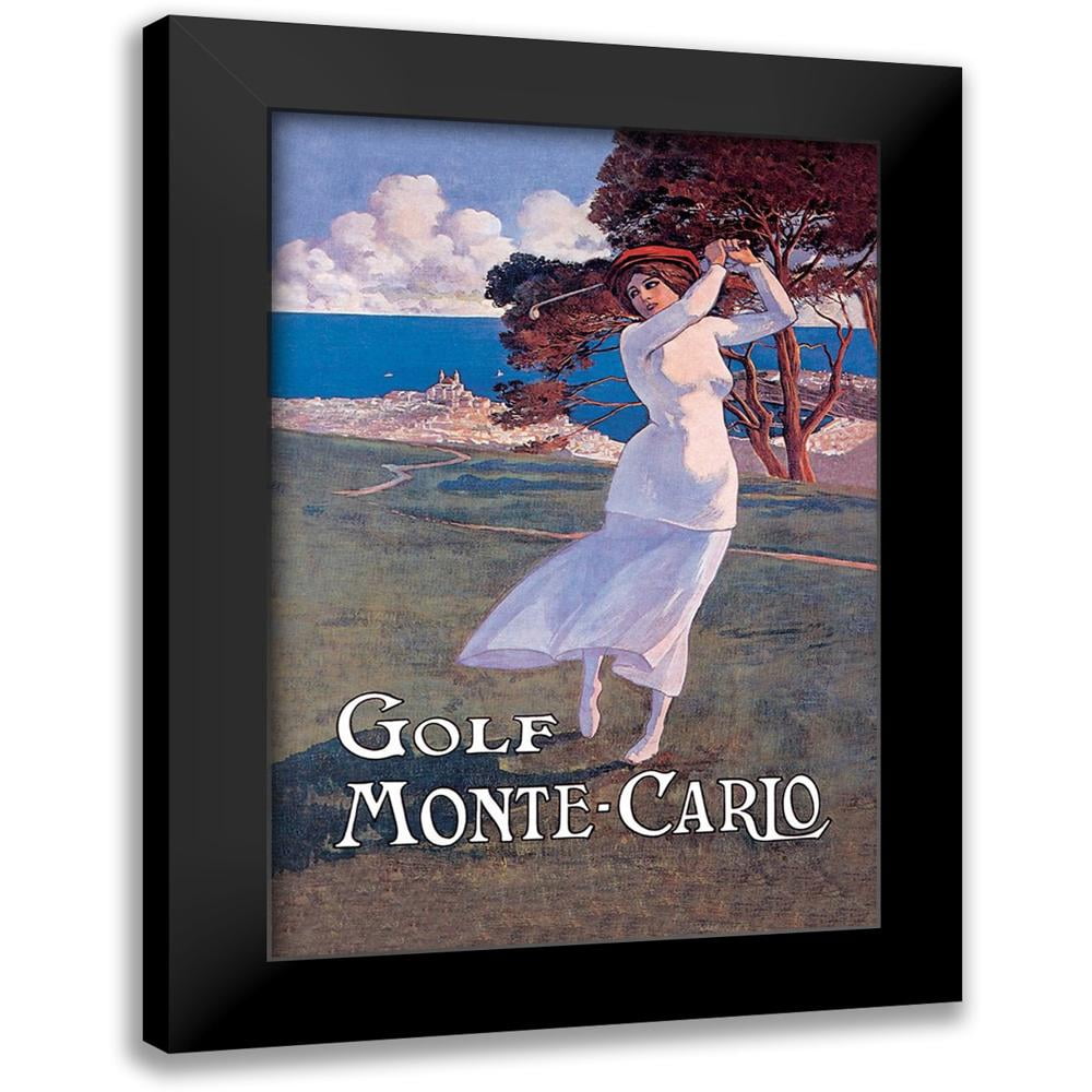 Ximines, Elio 11x14 Black Modern Framed Museum Art Print Titled - Golf ...