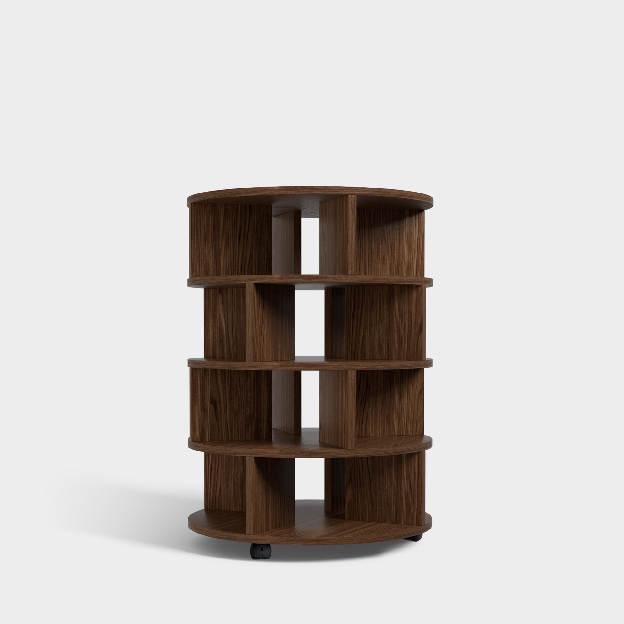 Ximn 5-Tier Freestanding Wheeled Shoe Rack, Holds up to 16 Pairs of ...