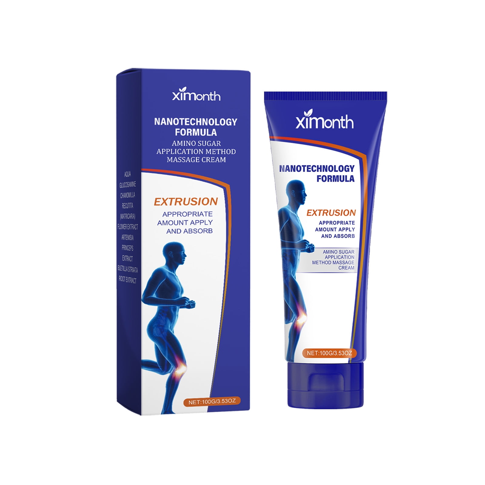 Ximonth Body Care Massage Cream Apply Elbow And Knee To Relieve ...