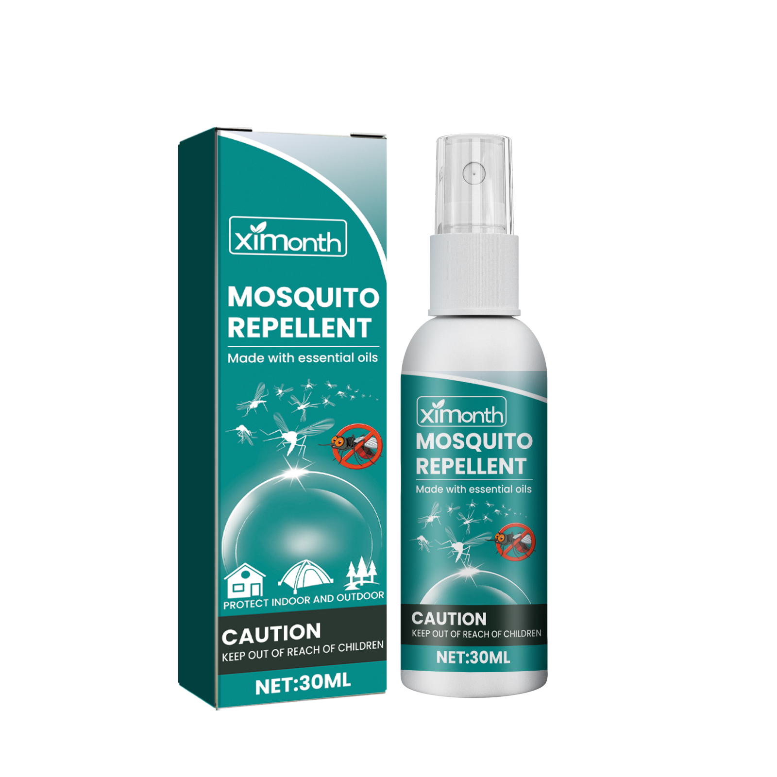 Ximonth Mosquito Repellent For Outdoor And Indoor Mosquito Bites And ...
