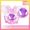 10Leccion Flower Princess Boat Swim Rings Floaty, Non-Toxic Pink ...