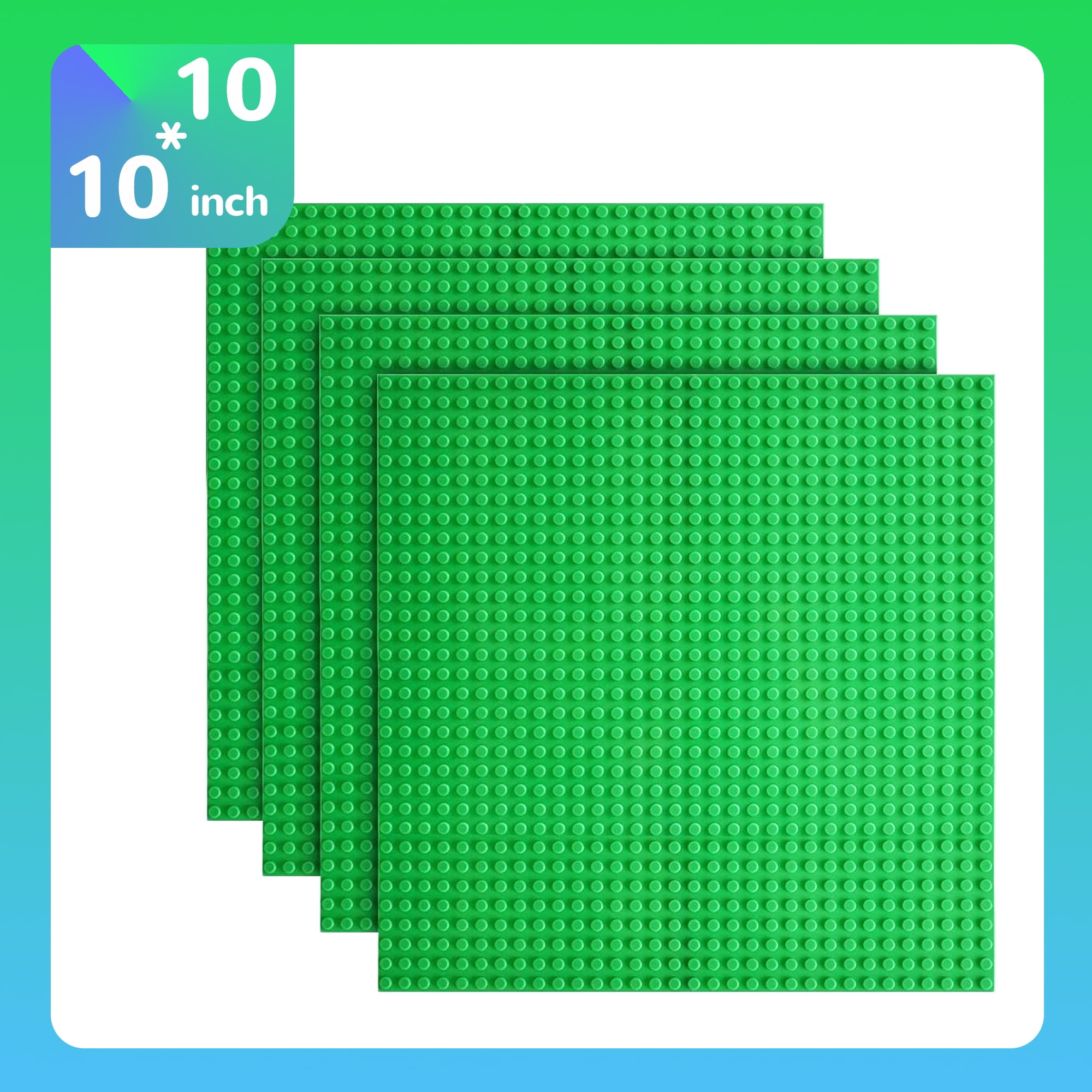 XinLe Classic Baseplates Building Base Plates for Building Bricks 100% ...