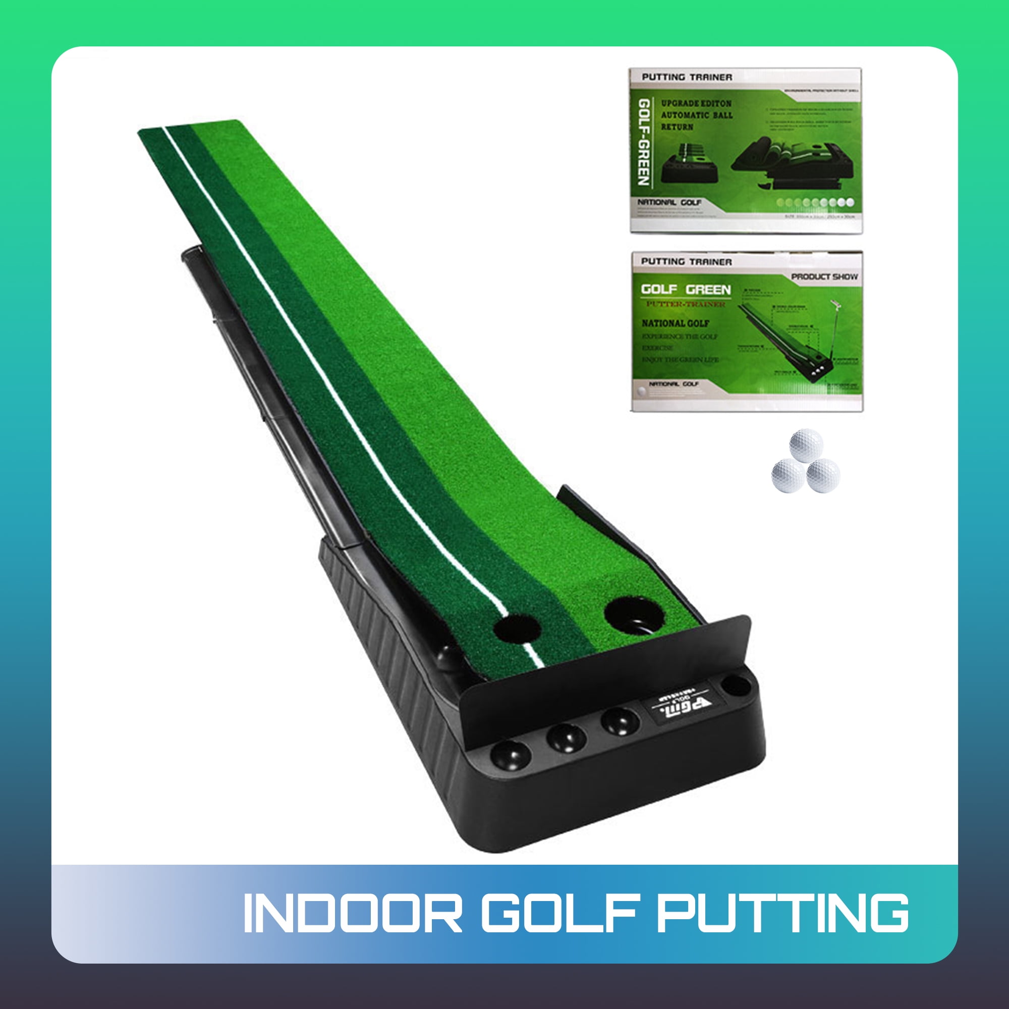 XinLe PRO Putting Matt for Indoor Golf Putting Green Set Golf Training ...