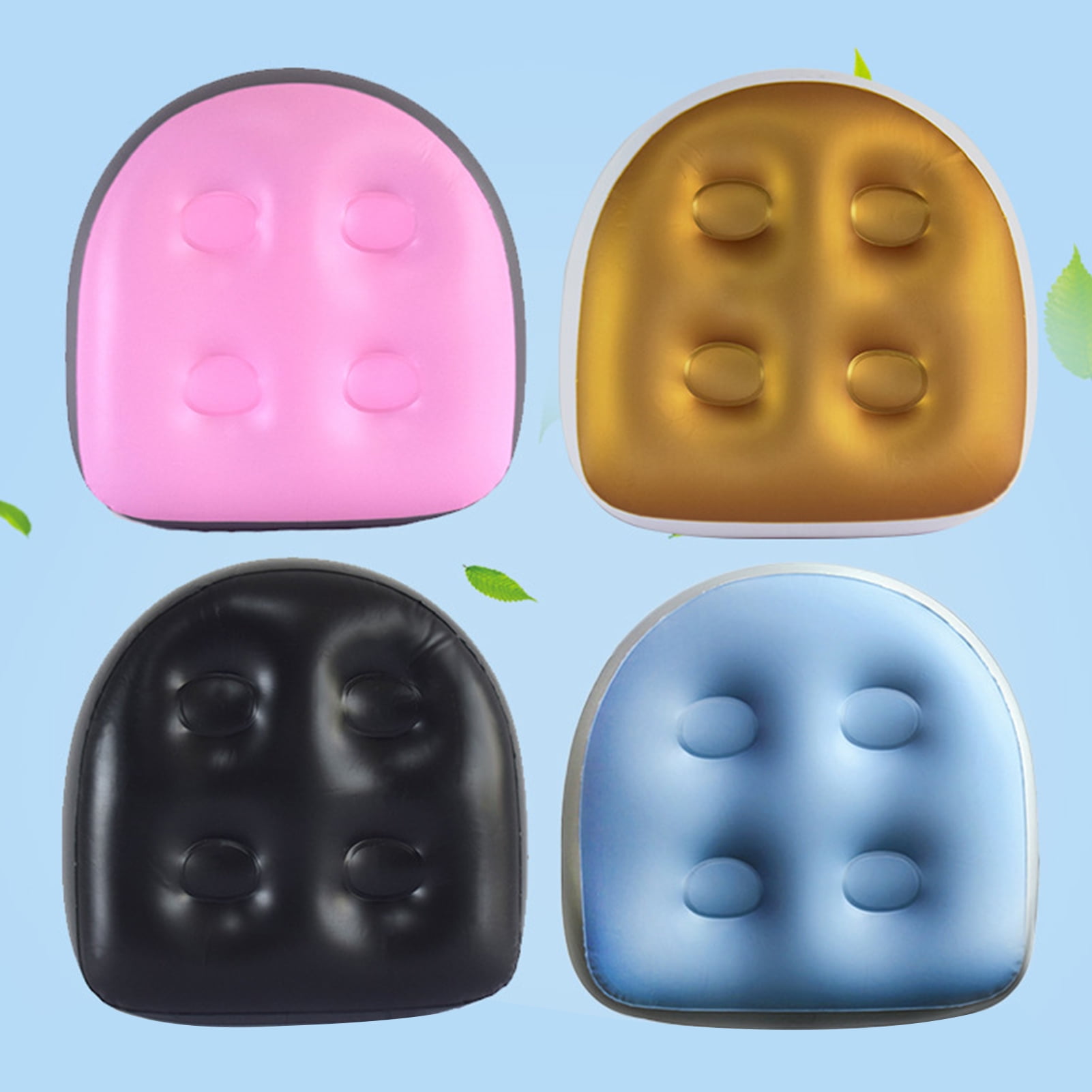 XinRui Relaxing Massage Mat Inflatable Water Injection Pad Bathtub Seat ...