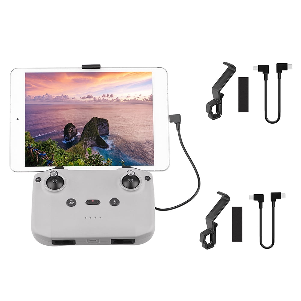 XinYux Drone Remote Controller Tablet Bracket Stand with Data Cable for ...