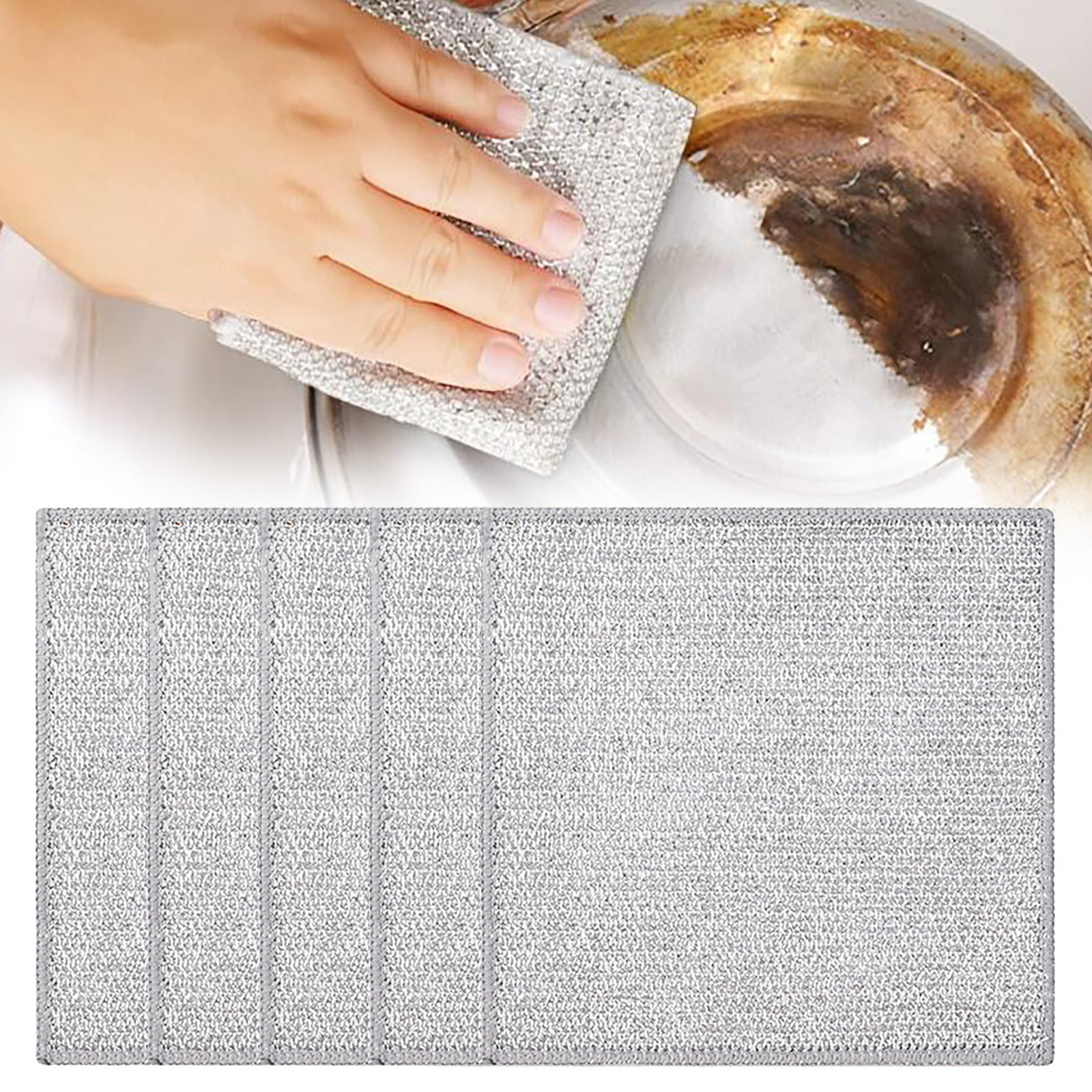 Xindewwl Multi Purpose And Dry Wire Dishcloths 2024 New Double Layer ...