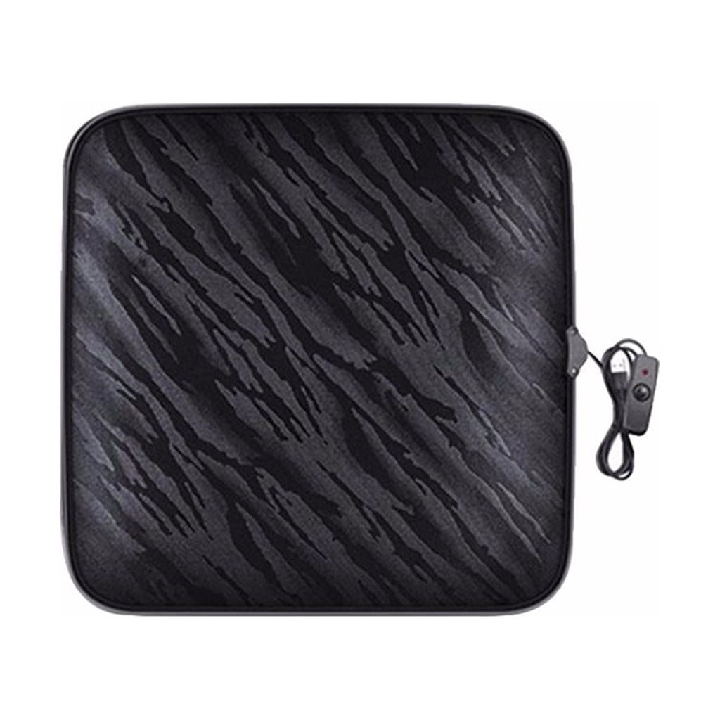 Xinduolei 12V Heated Car Seat Cushion Cover Office Thickening Usb ...
