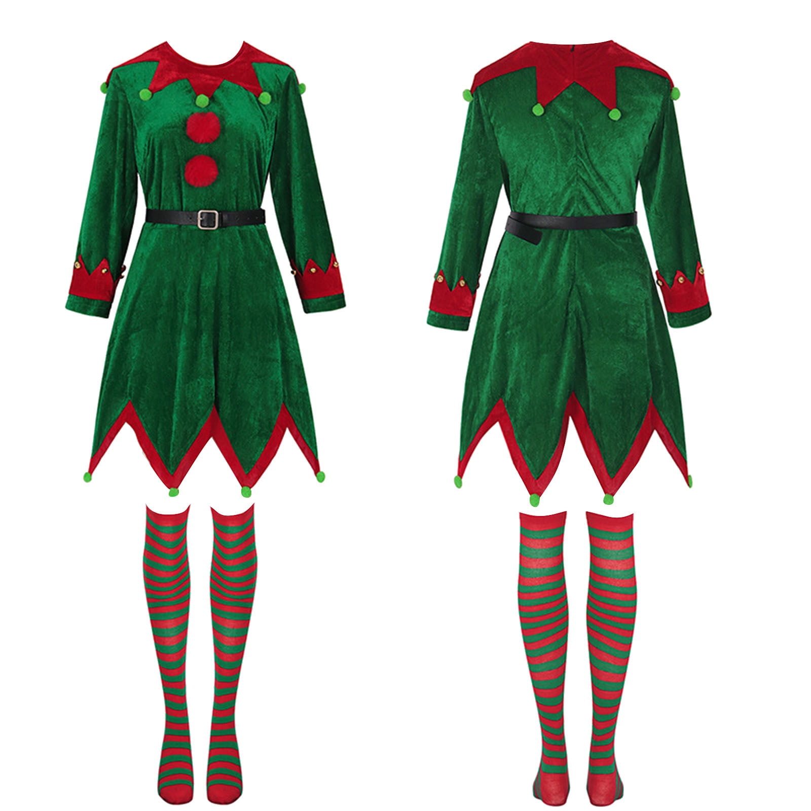 Xinduolei Christmas Party Theme Christmas Christmas Dress for Stage ...