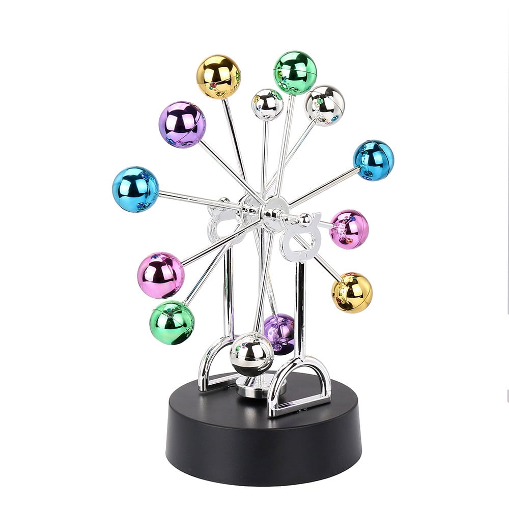 Xinduolei Electronic Perpetual Motion Desk Toy Revolving Science Toy ...