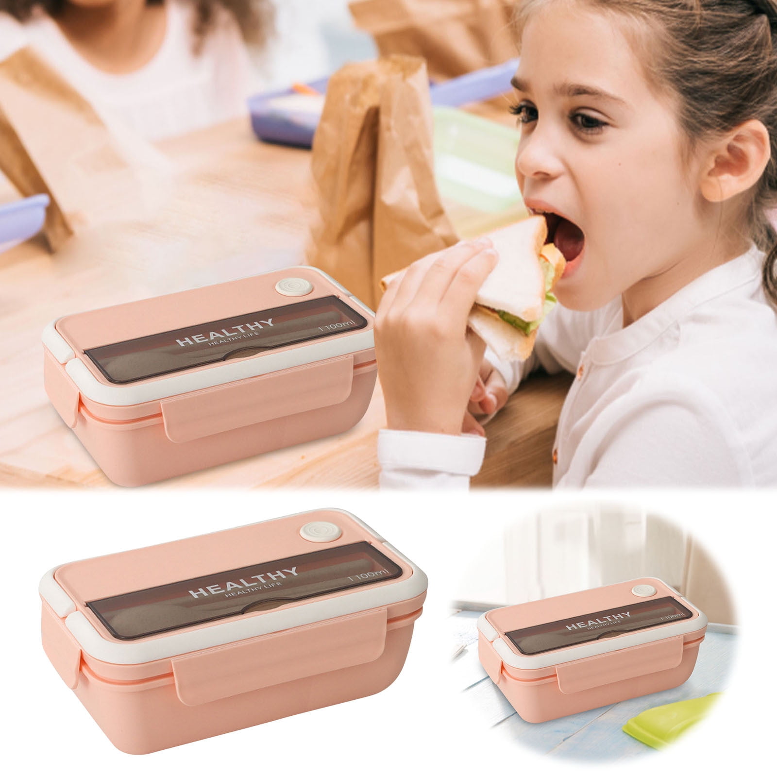 Xinduolei Lunch Students Portable Bento Compartment Insulated Japanese ...