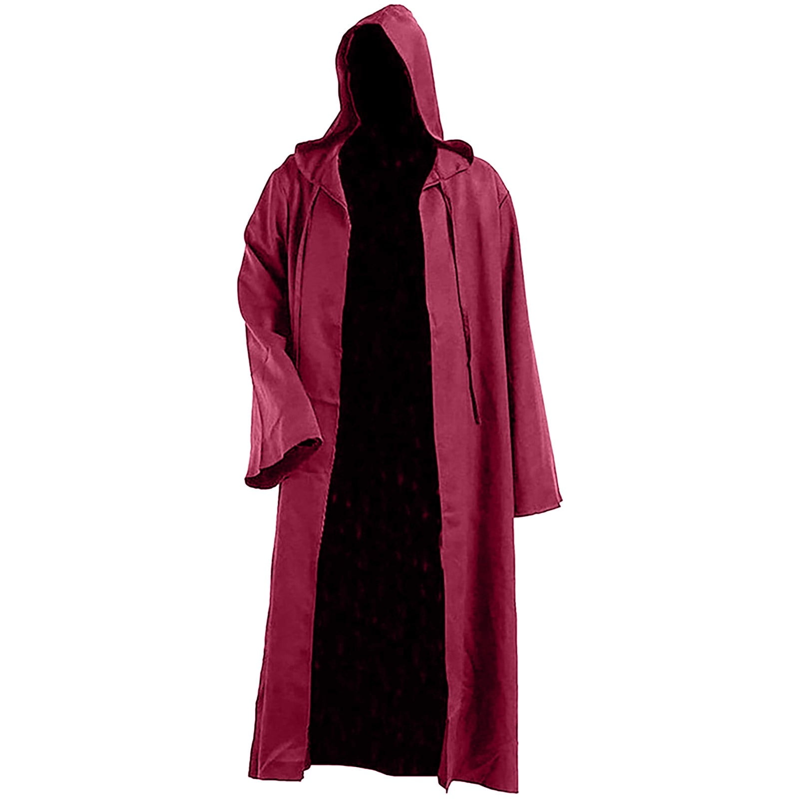Xinduolei Men Hooded Robe Cloak Fancy Cool Anime for Teens Mikan ...