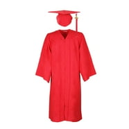 Class Act Graduation Adult Unisex Matte Graduation Cap and Gown with ...