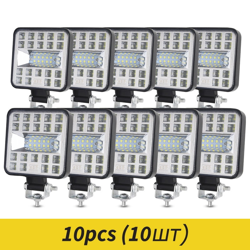 Xinfok 4 Inch 9V~30V 87W Work Light Bar Flood Spot Beam Offroad Car ...
