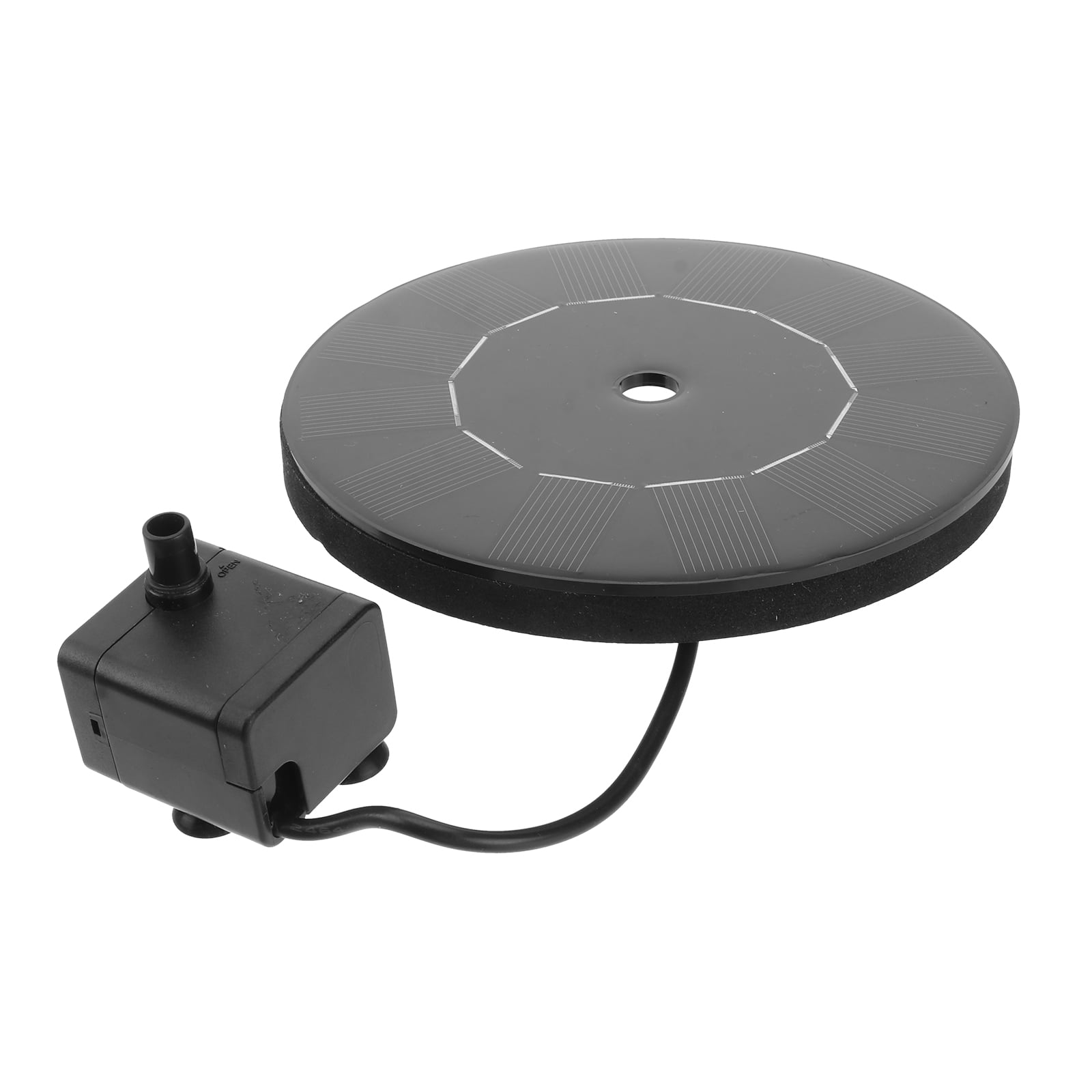 Xing 1PC Solar Powered Fountain Anti Blocking Fountain Pump Floating ...