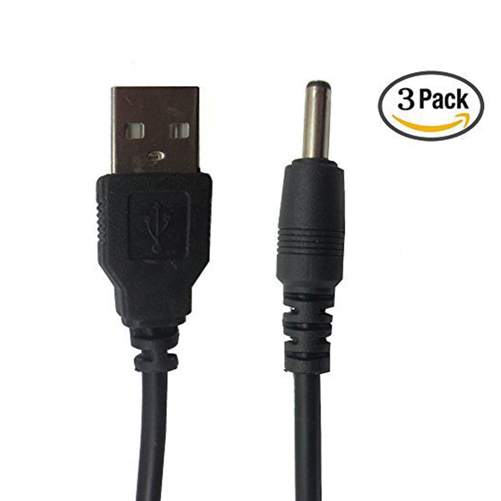 Xing 3pcs 3.5mm Jack Plug to USB Audio Data Charge Cable 5V DC for MP3 ...