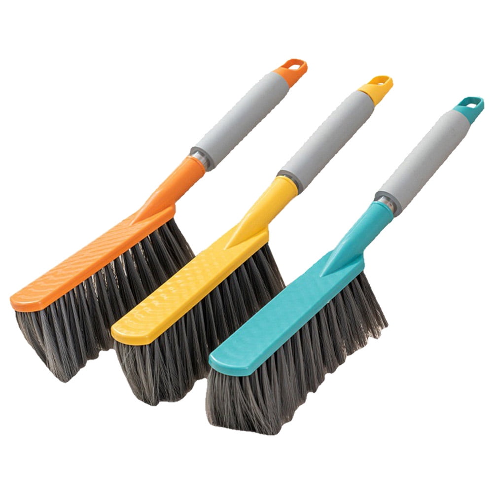 3pcs Dust Brush Hand Broom Bench Brush with Handle Whisk Broom Soft ...