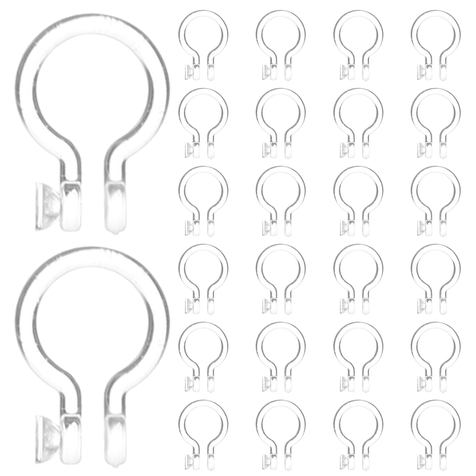 Silicone Nose Ring for DIY Use Clip On Design Comfortable and Durable ...