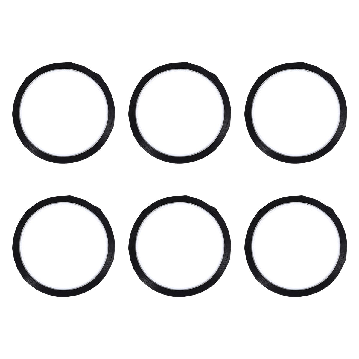 Xing 6 Rolls Desktop Positioning Tape Marking Tape Marking Sticker ...