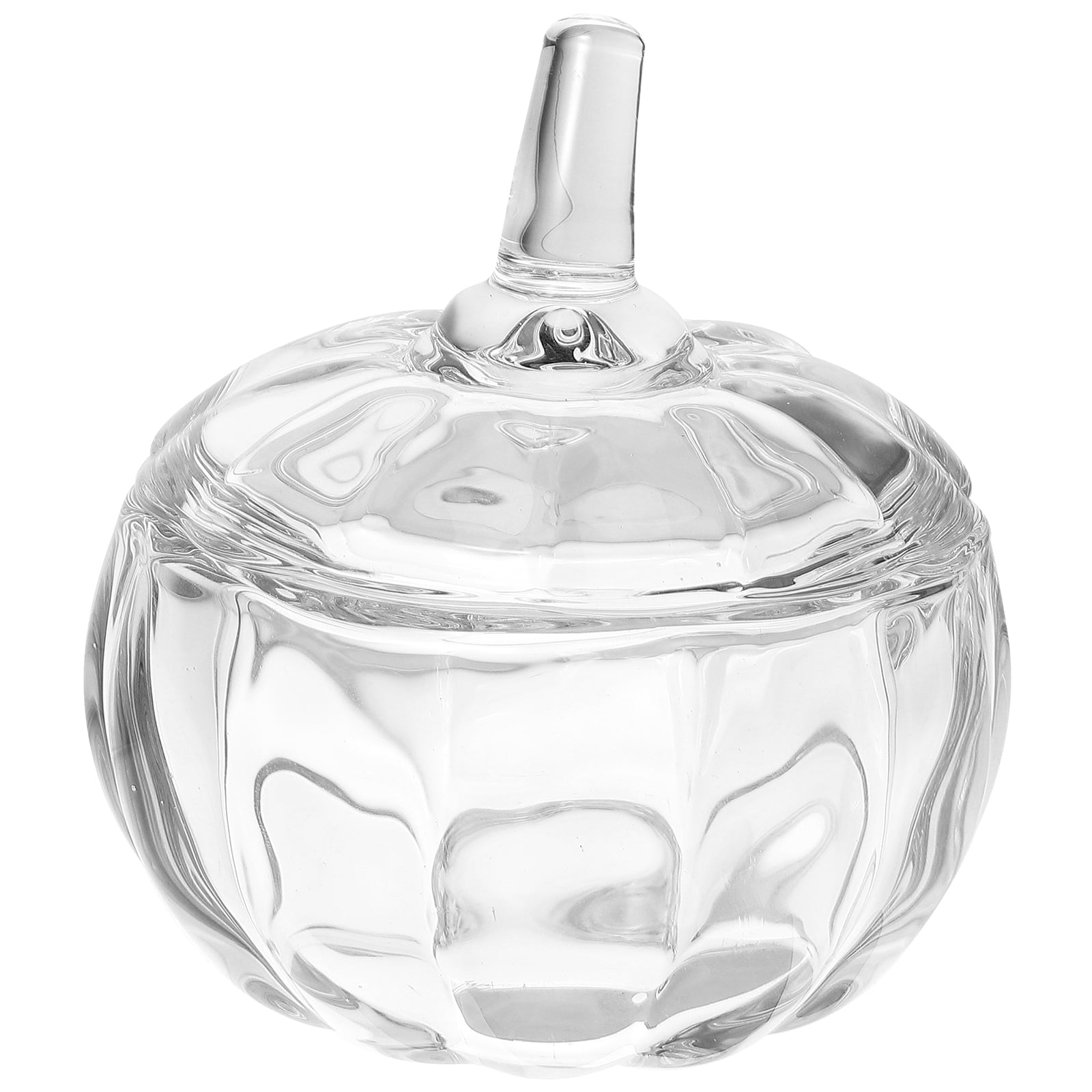 Xing Pumpkin Shape Glass Candy Jar Glass Party Snacks Sweet Storage Jar ...