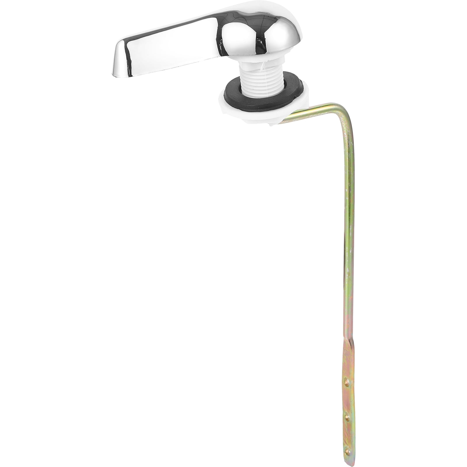 WEAVILUX Toilet Flush Handle with Polished Electroplated Replacement ...