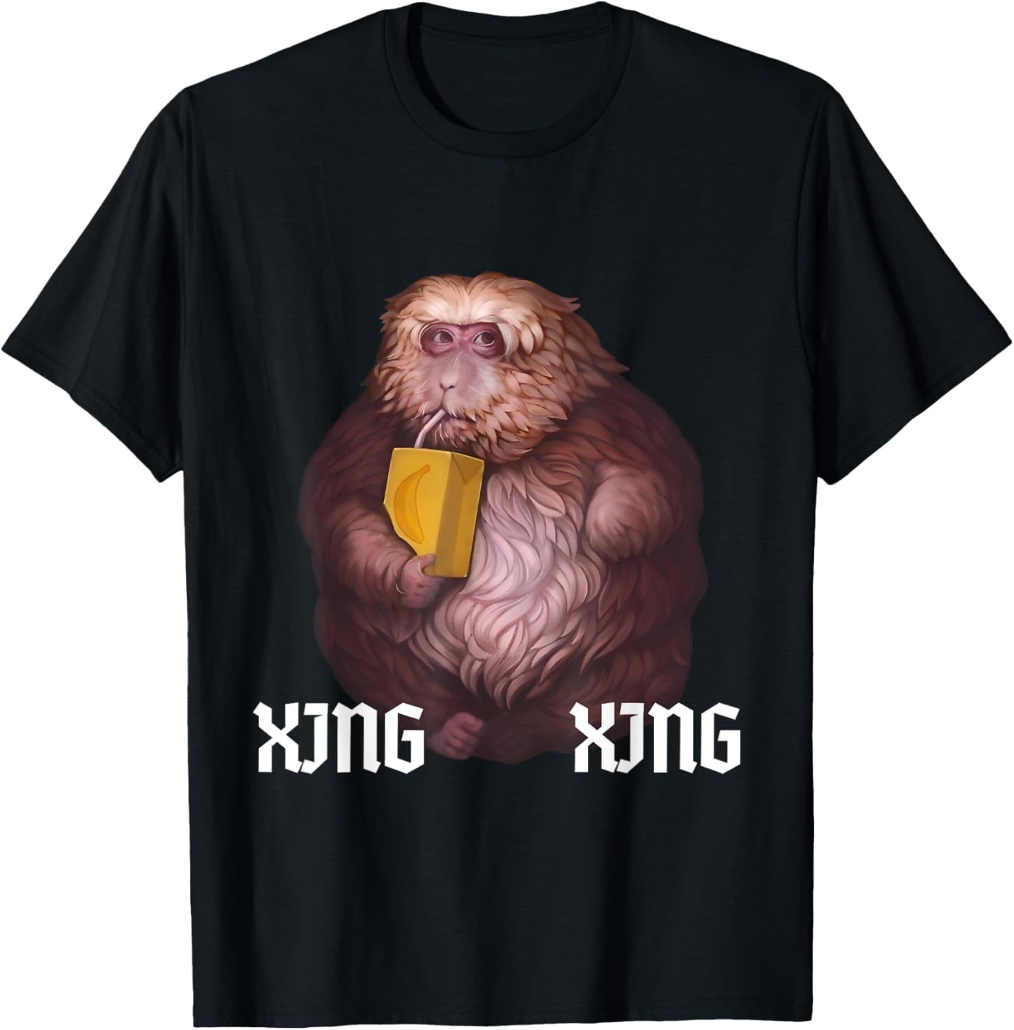 Xing Xing Monkey Meme T-Shirt – Funny Viral Design T-Shirt - Walmart.com