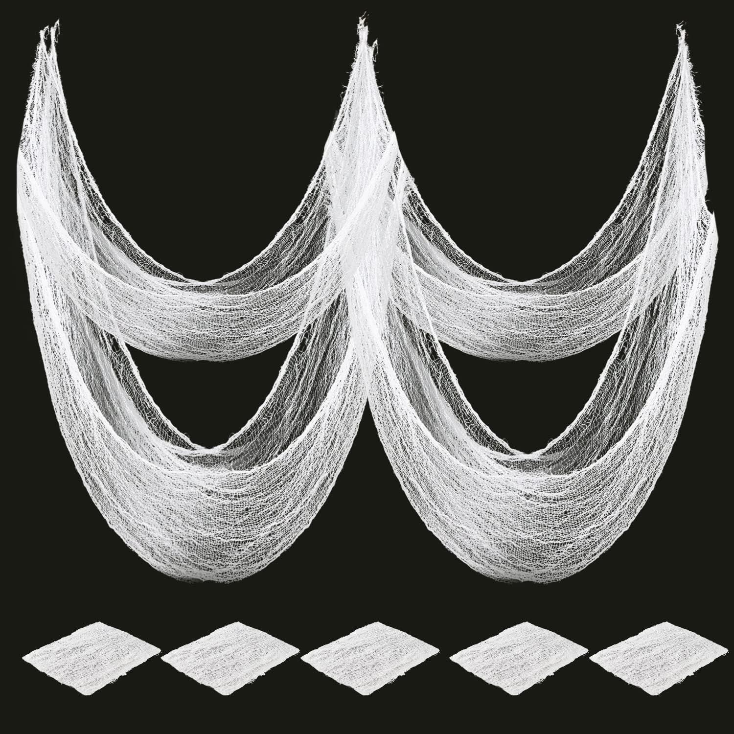 XingLiang Halloween Ghost Gauze, Polyester Fiber Horror Decor Cloth ...