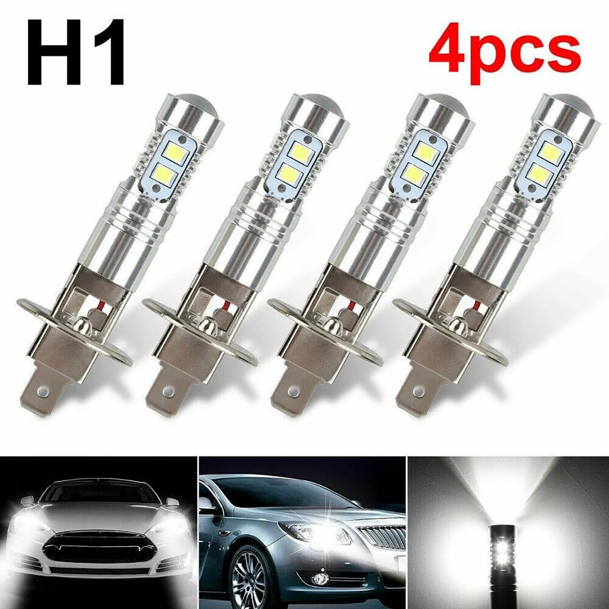 Xingbo Super Bright H1 LED Headlight Kit High Low Beam Fog Car Driving ...