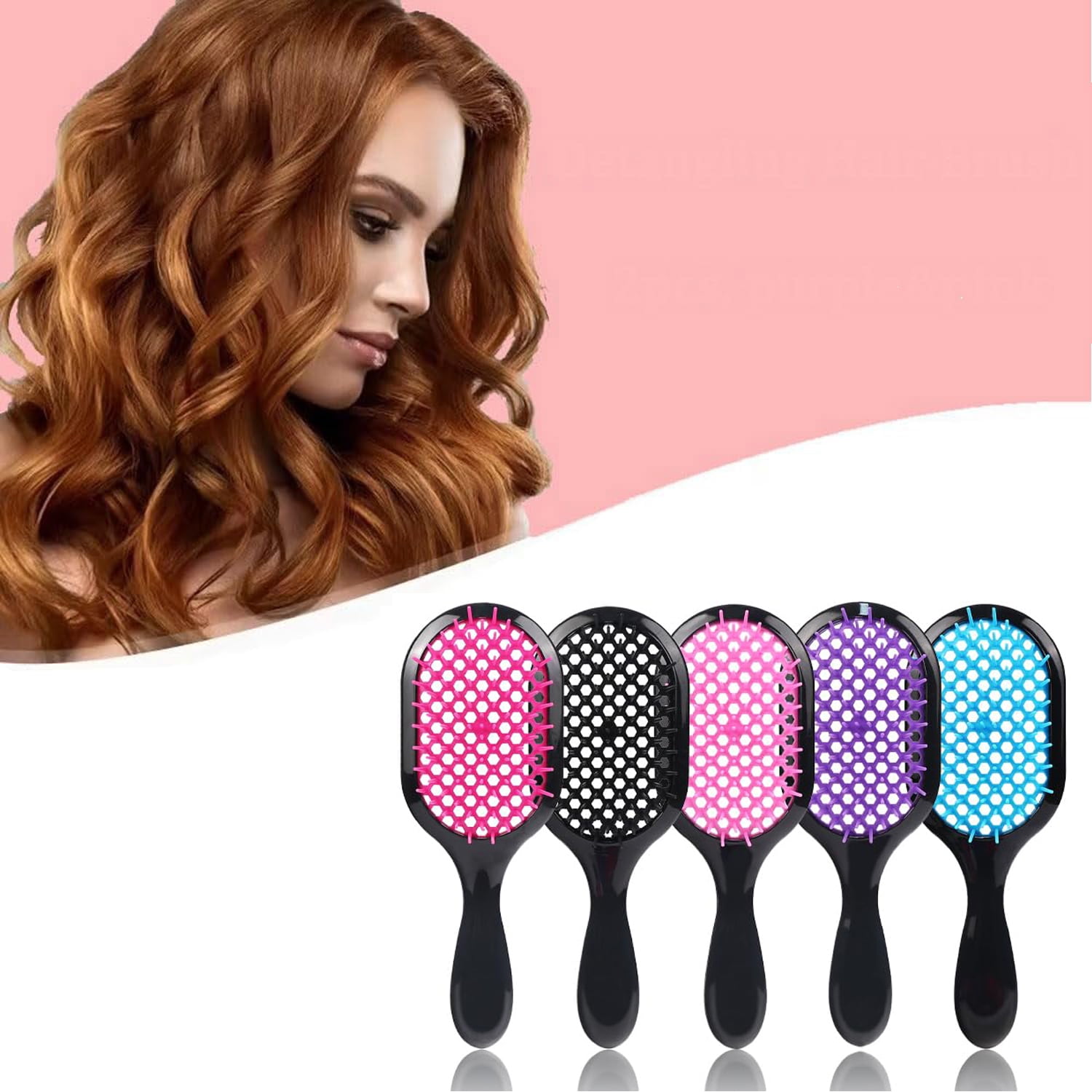 Xingbo Vented Detangling Hair Brush Massage Hair Comb for Women Long ...