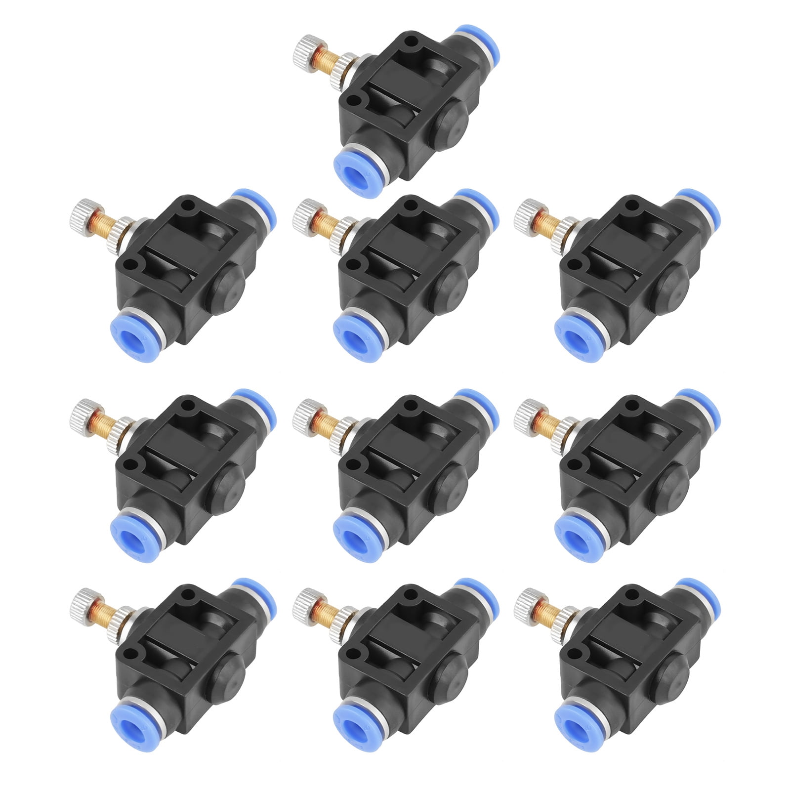 Xingmingcan Speed Controller,10 Pcs Pneumatic Speed Valve Push In Speed ...