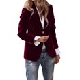 Xingpeng Nylon Blazer for Women Fall Long Sleeve Casual Comfort Stretch ...