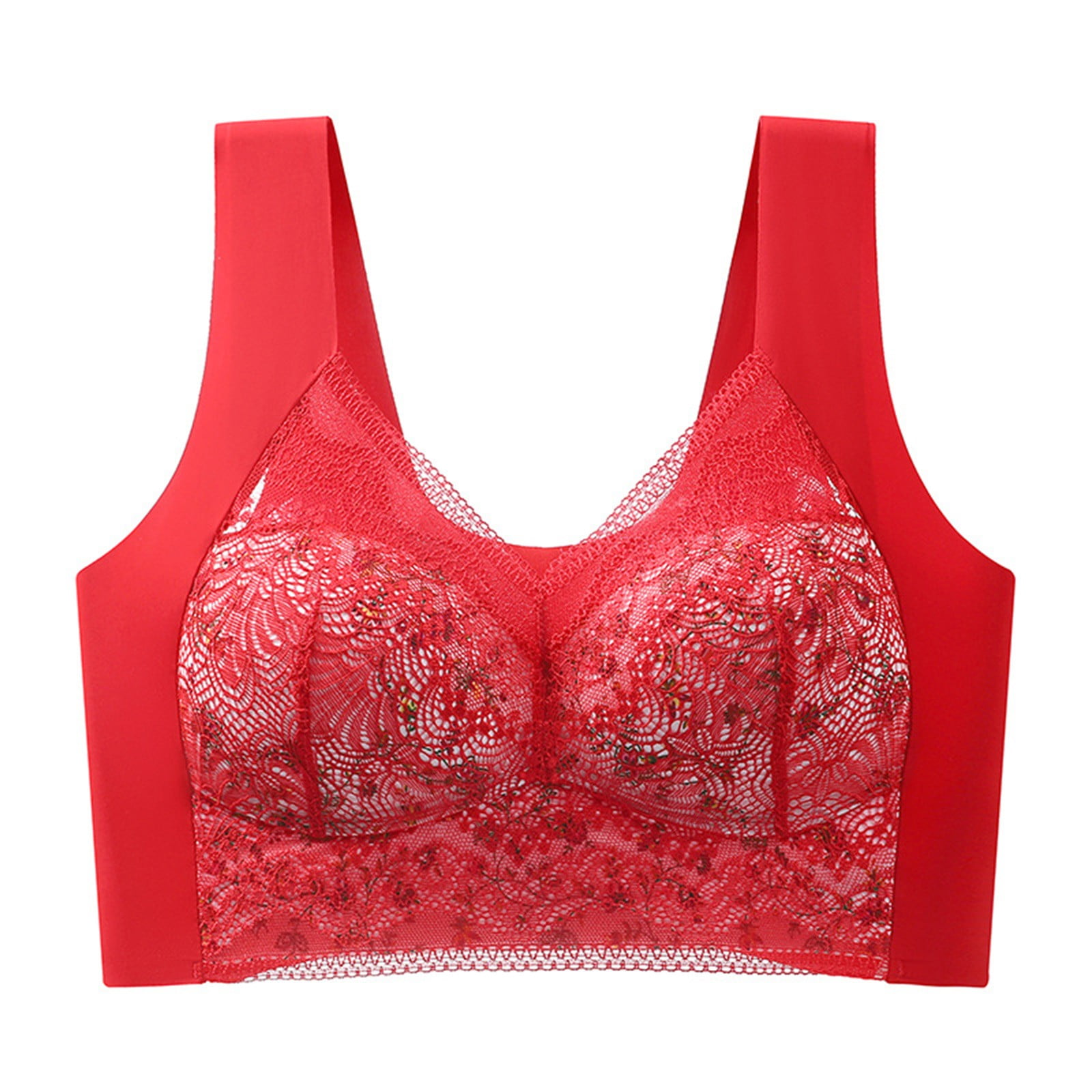 Under $1 Bra for Women,Xingpeng Sports Bras for Women Red L Women's ...