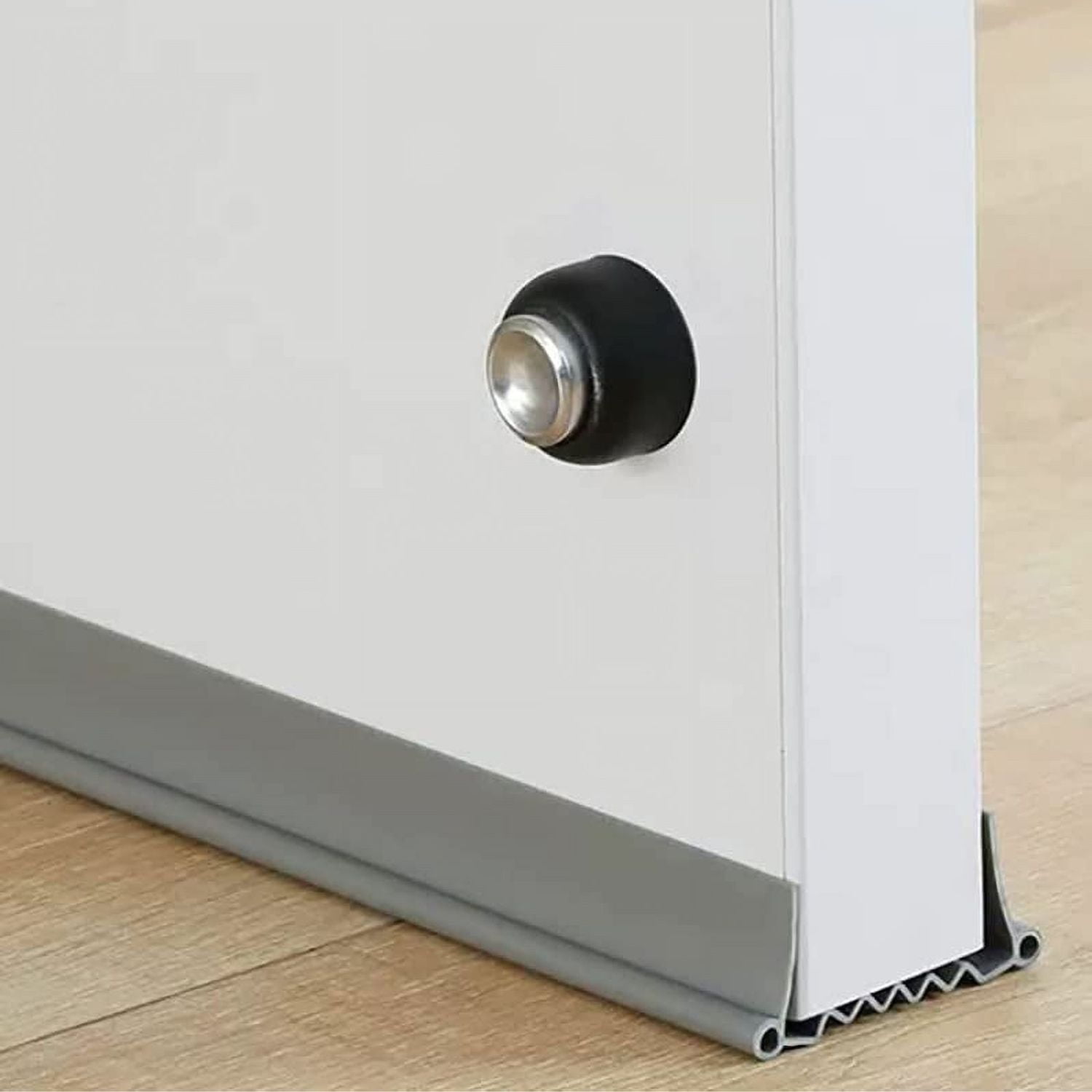 Xinhecheng 37.8 in PVC Under Door Draft Stopper, Grey - Walmart.com