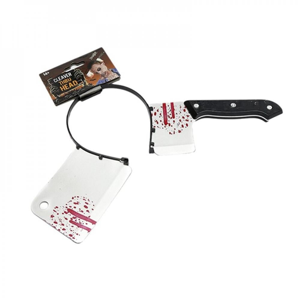 Xinhuaya Scary Knife Scissors Saw Halloween Headband Funny Party Fancy ...