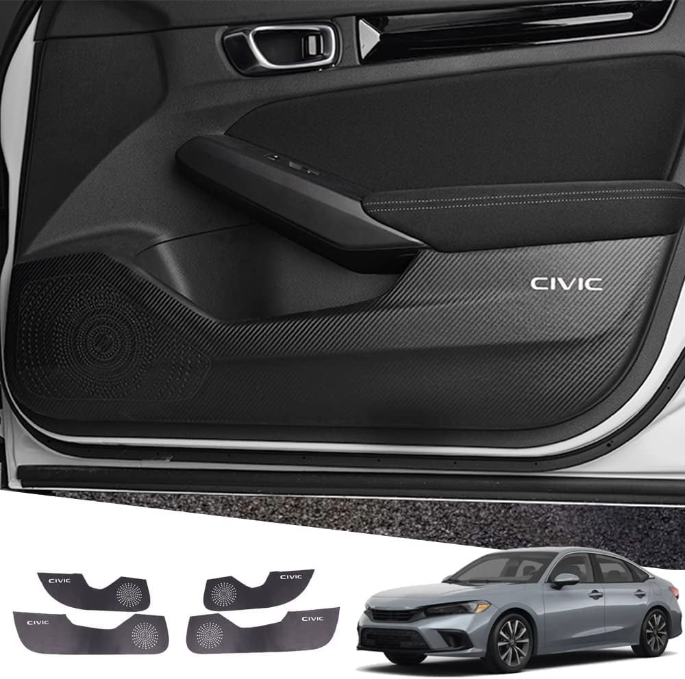 Xinrsheag Leather Door Anti Kick Pad Stickers Custom Interior ...