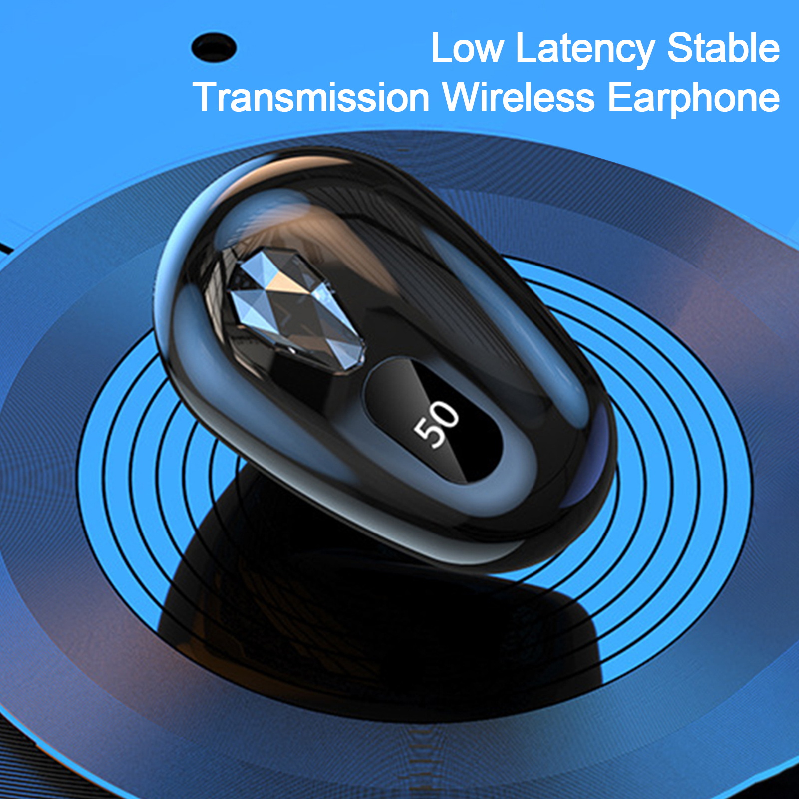 Xinwanna 1 Set Wireless Earphone Bluetooth-compatible 5.2 Stereo ...