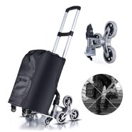 Foldable Utility Cart Collapsible Portable Crate Rolling Carts with ...