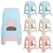 Emma + Oliver Plastic Nesting Stack Stools-Classroom/Home, 11.5"Height ...