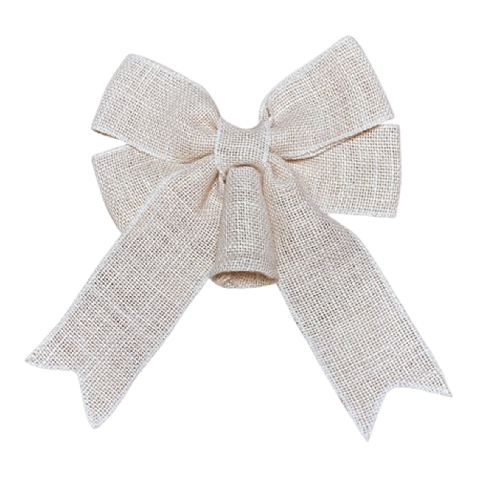 Xinwanna Burlap Bow Rustic Jute Ribbon Bows Pre-Tied Wreath Bows ...
