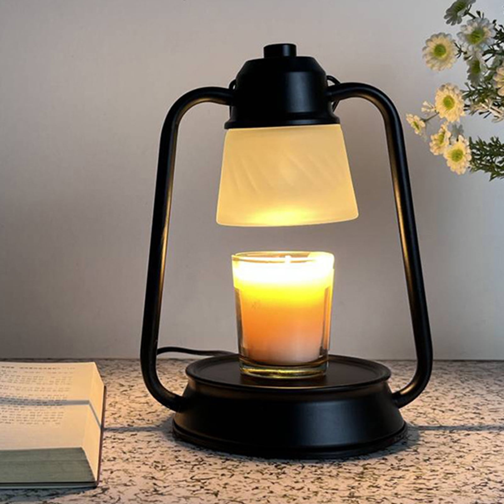 Xinwanna Candle Heating Lamp wiith 2 Light Bulbs, Electric Candle ...
