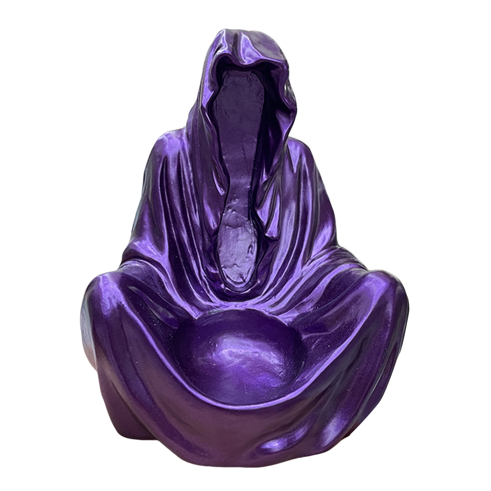 Xinwanna Grim Reaper Statue Gothic Crystal Ball Stand Bookshelf Decor ...