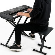 Donner Z-Style Portable Keyboard Stand, Heavy-Duty, For 54, 61, 88 Key ...