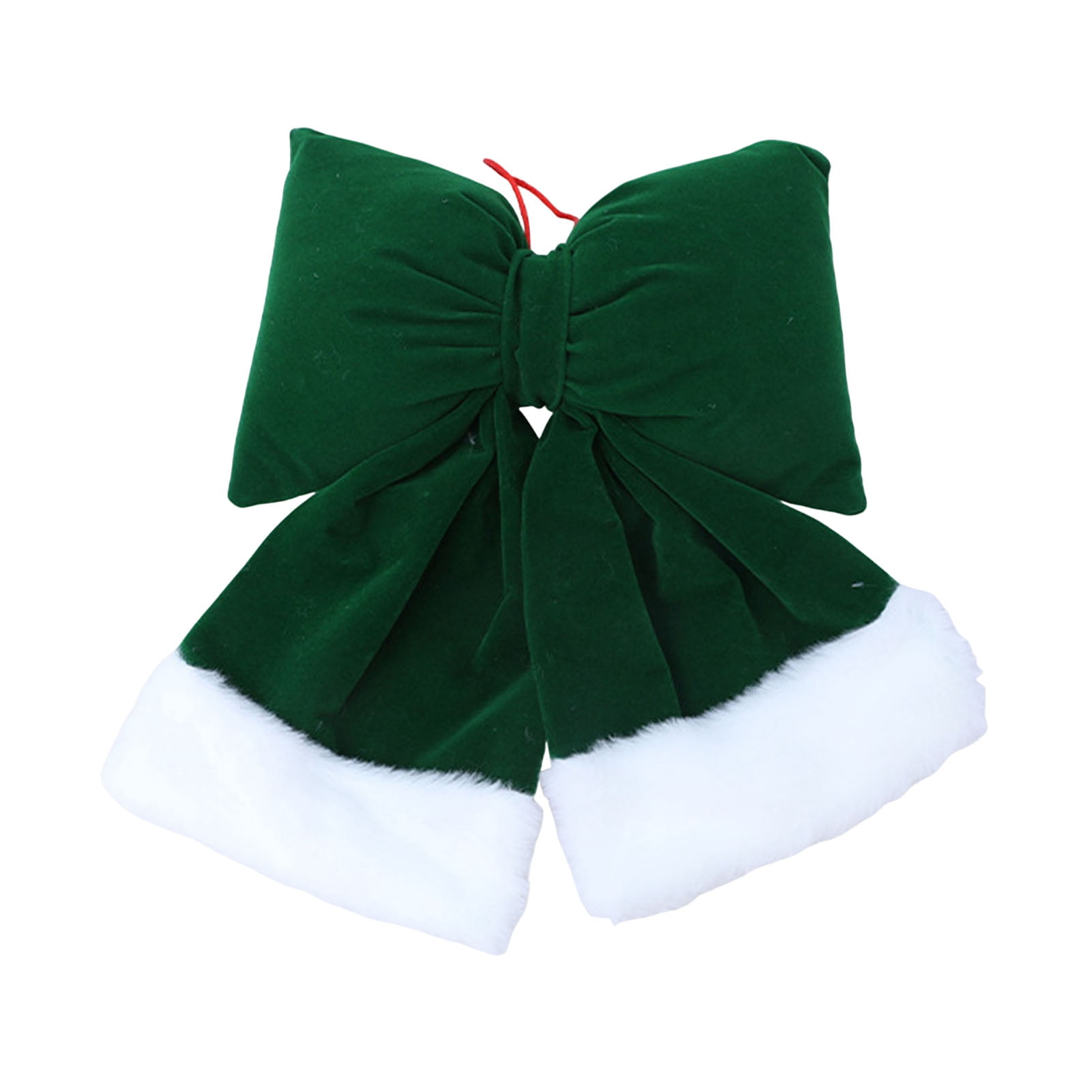 Xinwanna Velvet Christmas Bow Large Plush Stuffed Christmas Tree ...